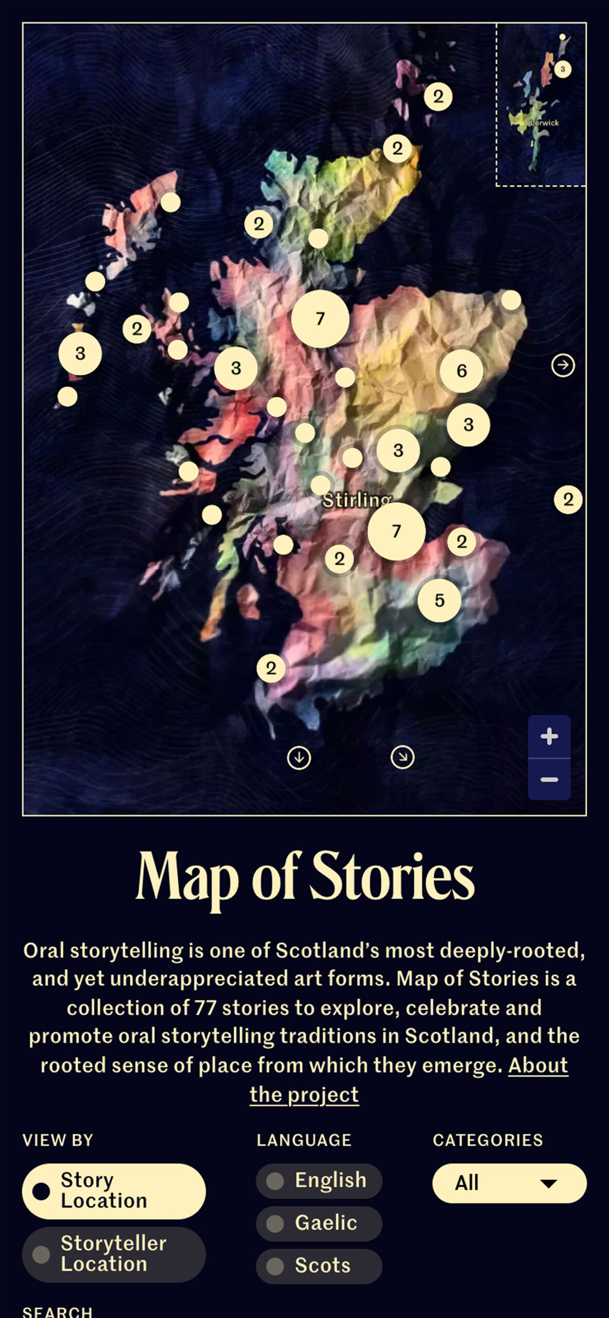 Map of Stories – Rectangle