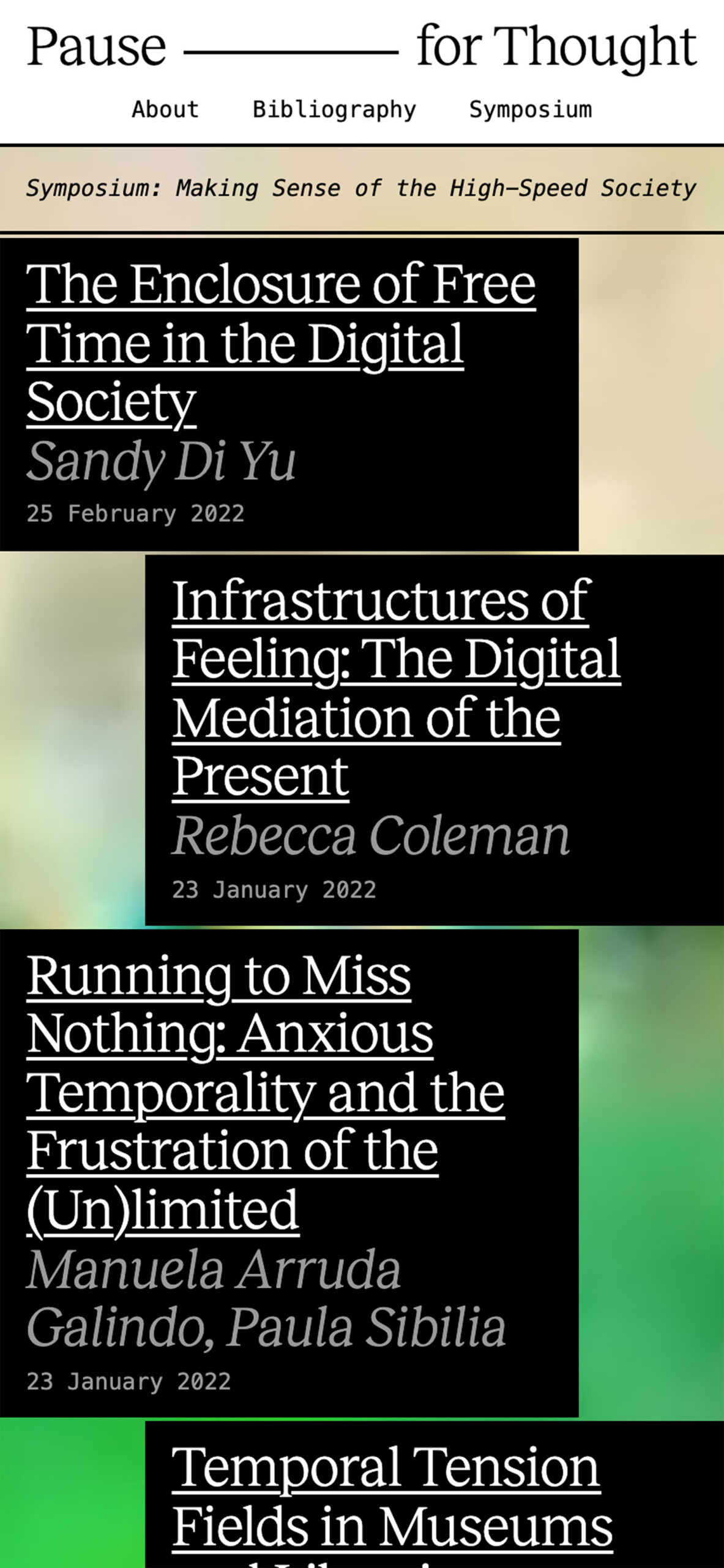 Pause for Thought – Rectangle