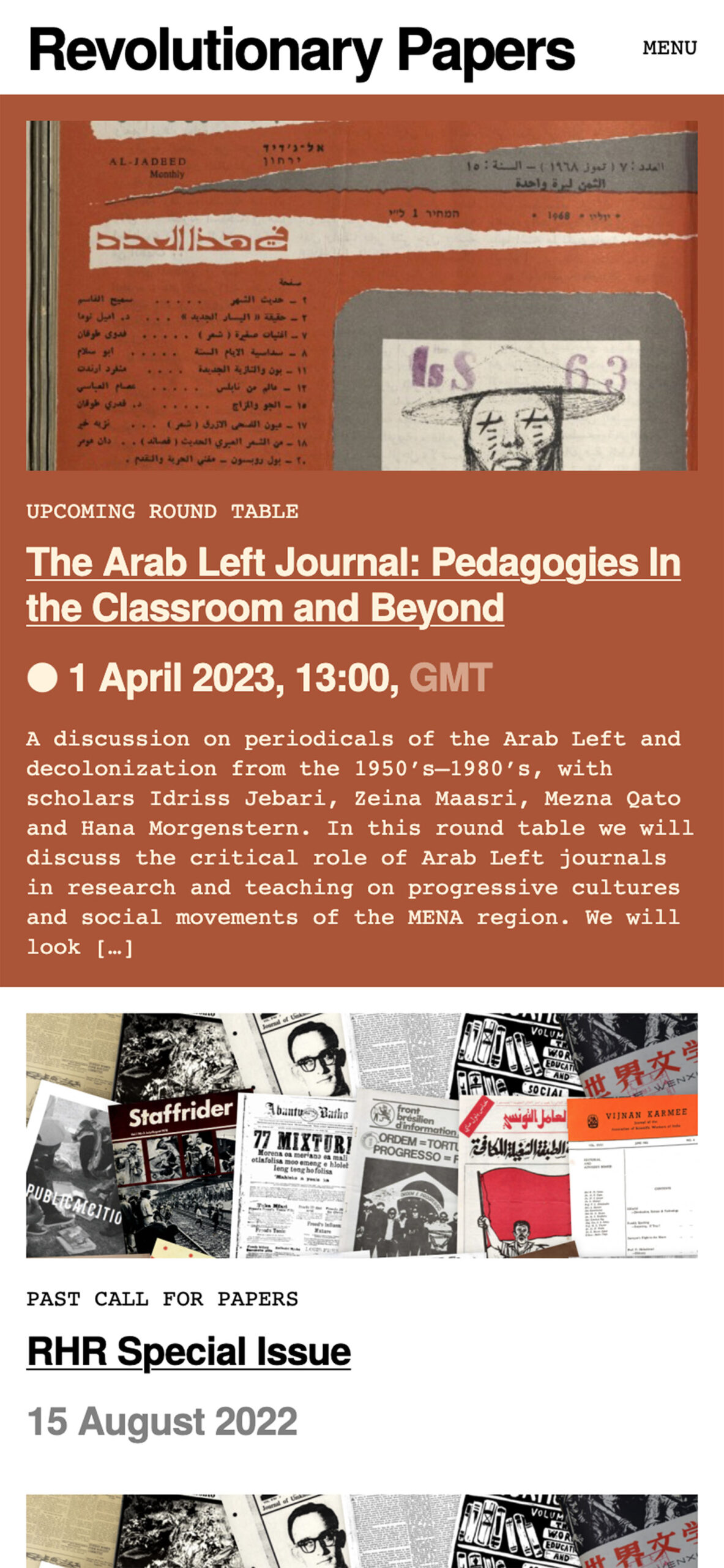 Revolutionary Papers – Rectangle